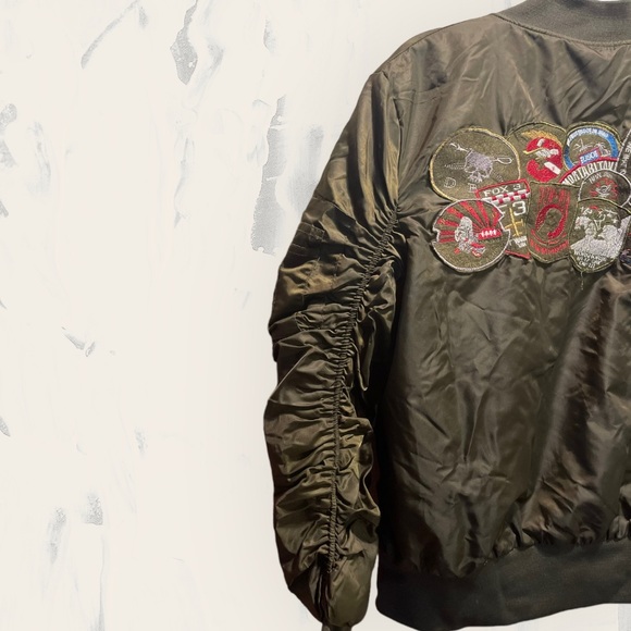 Uncle Ralph | Jackets & Coats | Uncle Ralph Unisex Nylon Flight Jacket ...